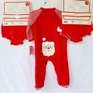 Baby Essentials | Matching Sets | Bundle 3 Piece Christmas Sets 6 ...